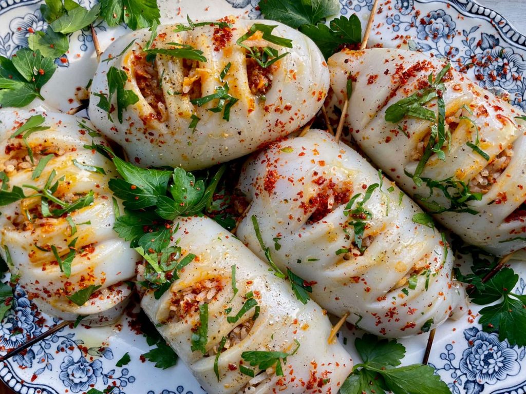 Nduja Stuffed Squid | Outback Barbecues